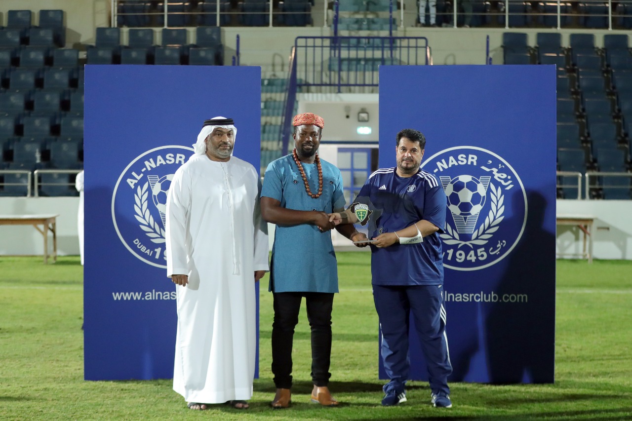 African Academies at Al Nasr Club concludes its activities ...White ...